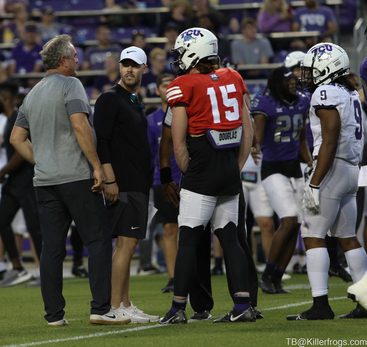 TCU Spring Football Game: Friday Night Lights - TCU brings back the ...