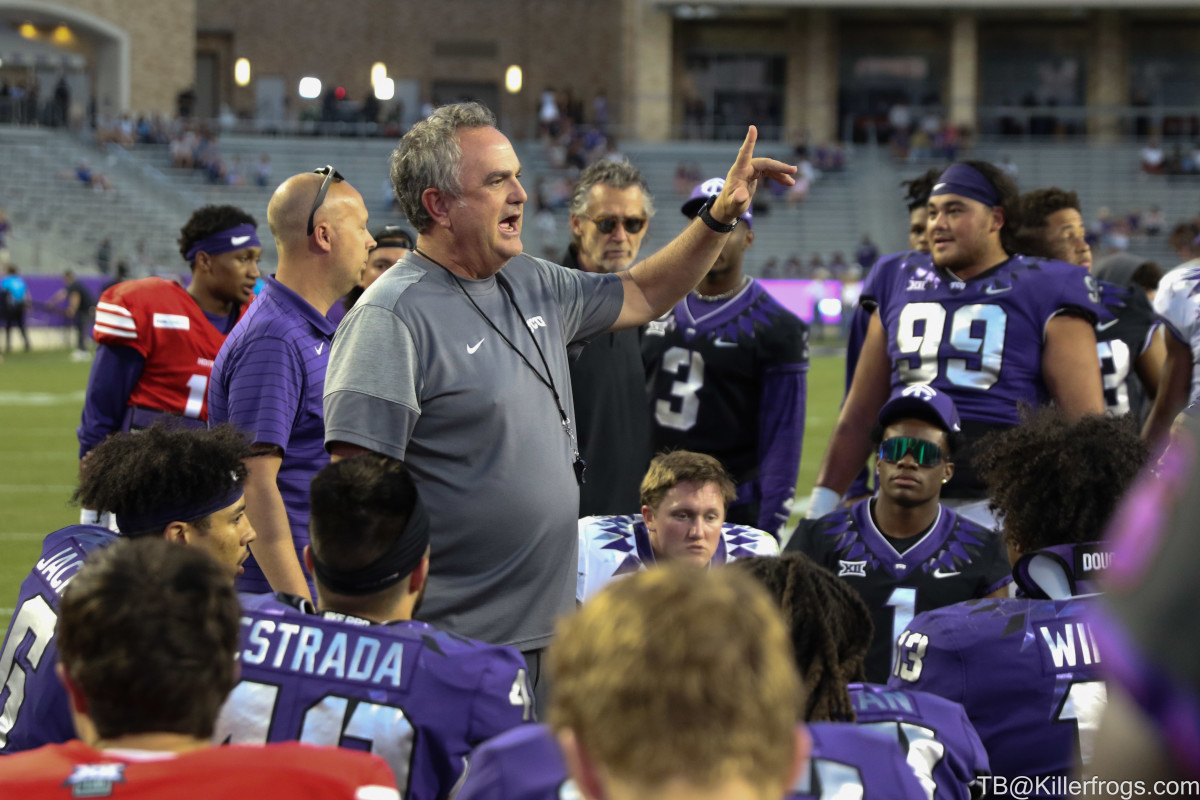 TCU Spring Football Game: Friday Night Lights - TCU brings back the ...