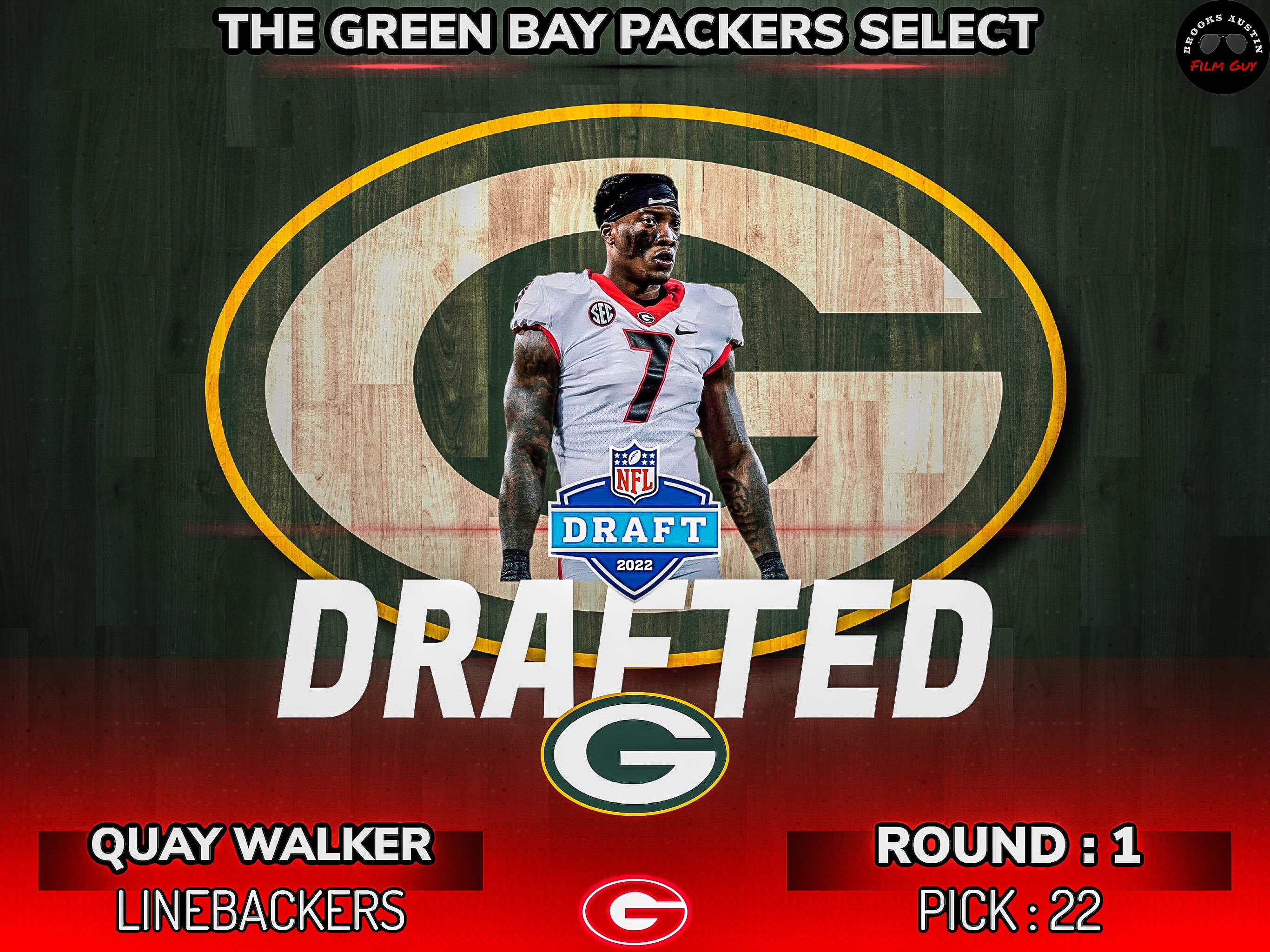 Quay Walker Drafted by Green Bay Packers - Sports Illustrated Georgia ...
