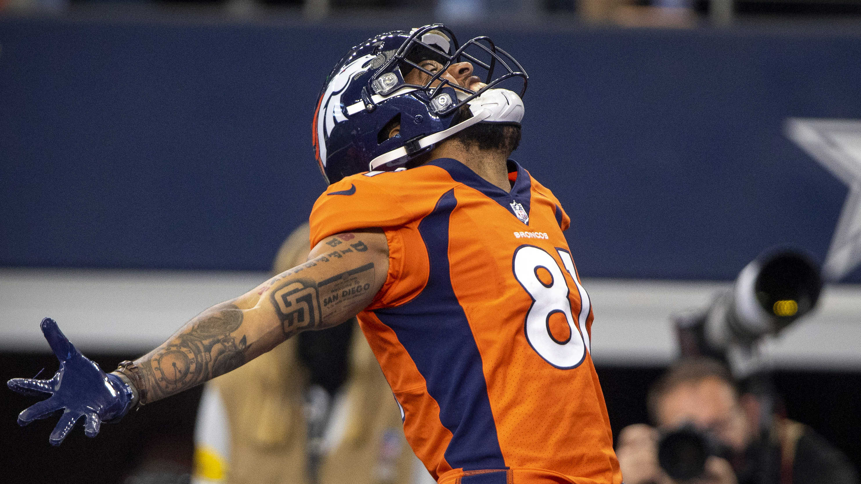 Denver Broncos WR Tim Patrick Ready to Raise His Game with Russell ...