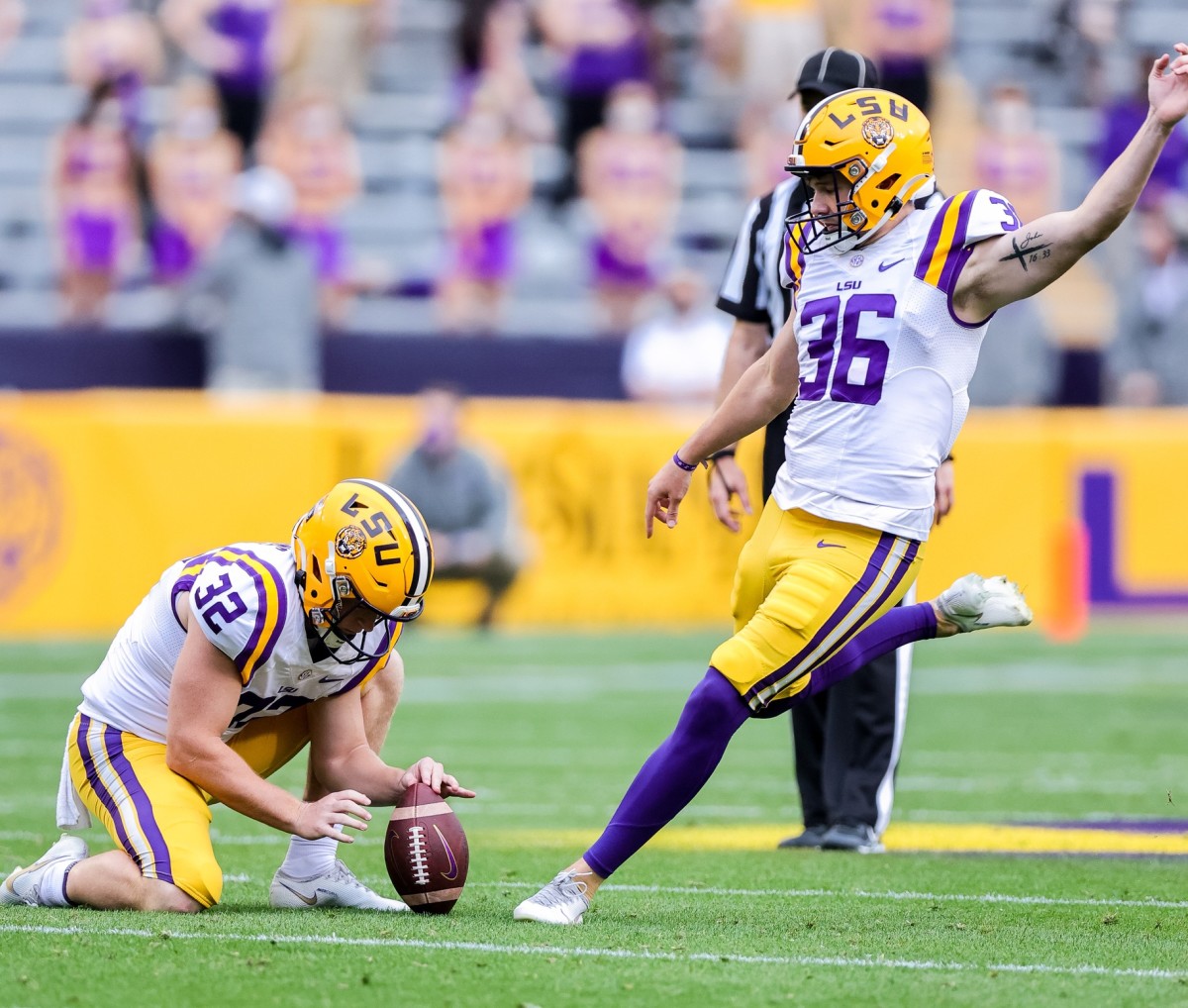 Cleveland Browns Select Cade York, K LSU with 124th Pick - Sports ...