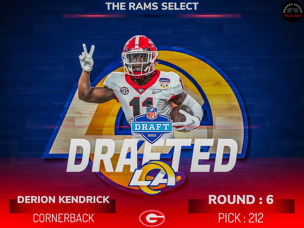 BREAKING: Derion Kendrick Drafted By Los Angeles Rams - Sports ...