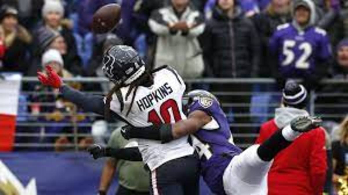 DeAndre Hopkins Suspension Works In Ravens Favor - Sports Illustrated ...
