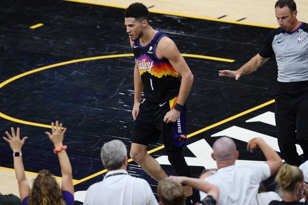 WATCH: Devin Booker's Incredible Move On Luka Doncic - Fastbreak on ...