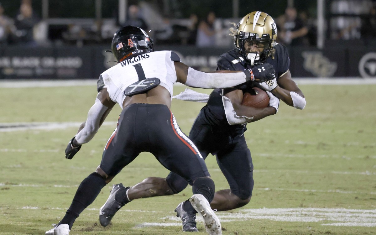 Coveted UCF Transfer WR Jaylon Robinson Sets Visit With Tennessee ...