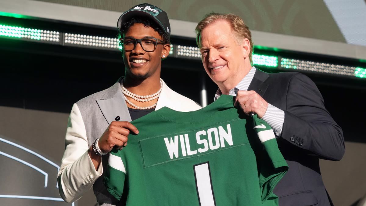 Garrett Wilson Insanely Excited To Be Drafted By New York Jets - Sports ...