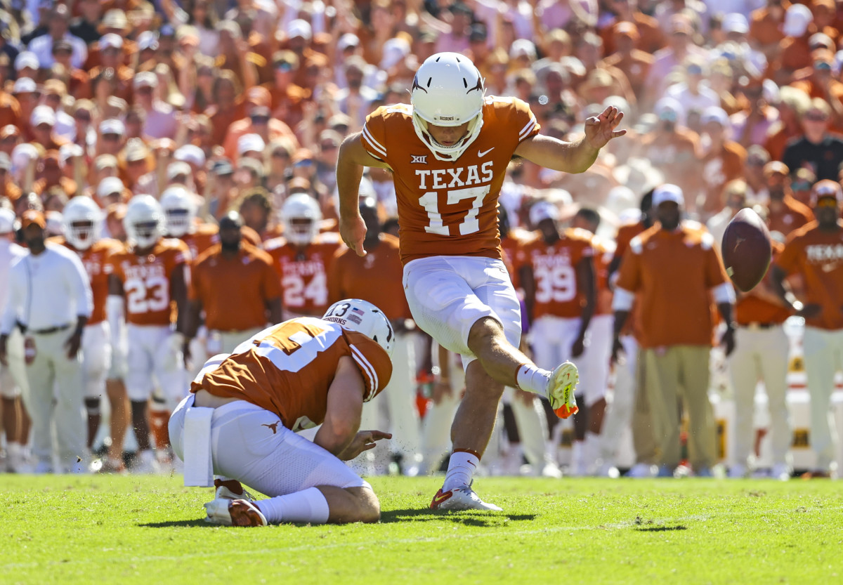 Texas Longhorns Ex Kicker Cameron Dicker: Los Angeles Rams Best Option ...