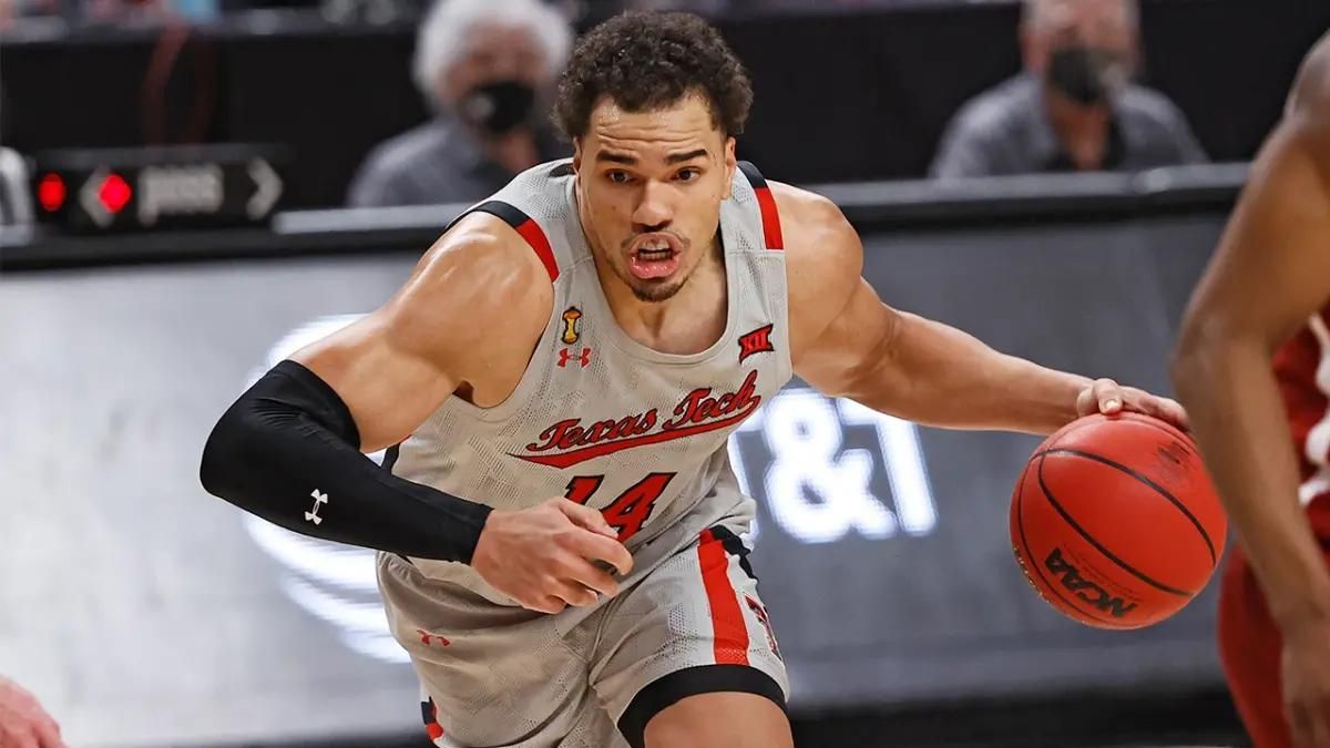 Texas Tech Red Raiders Men’s Basketball Forward Marcus Santos-Silva ...