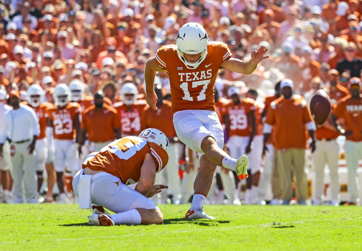 Texas' Cameron 'The Kicker' Dicker, Signs NFL Deal With Los Angeles ...