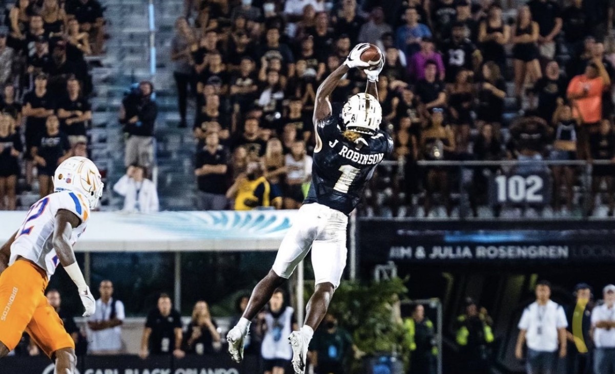 Prized Transfer WR Jaylon Robinson Sets Final Official Visit ...