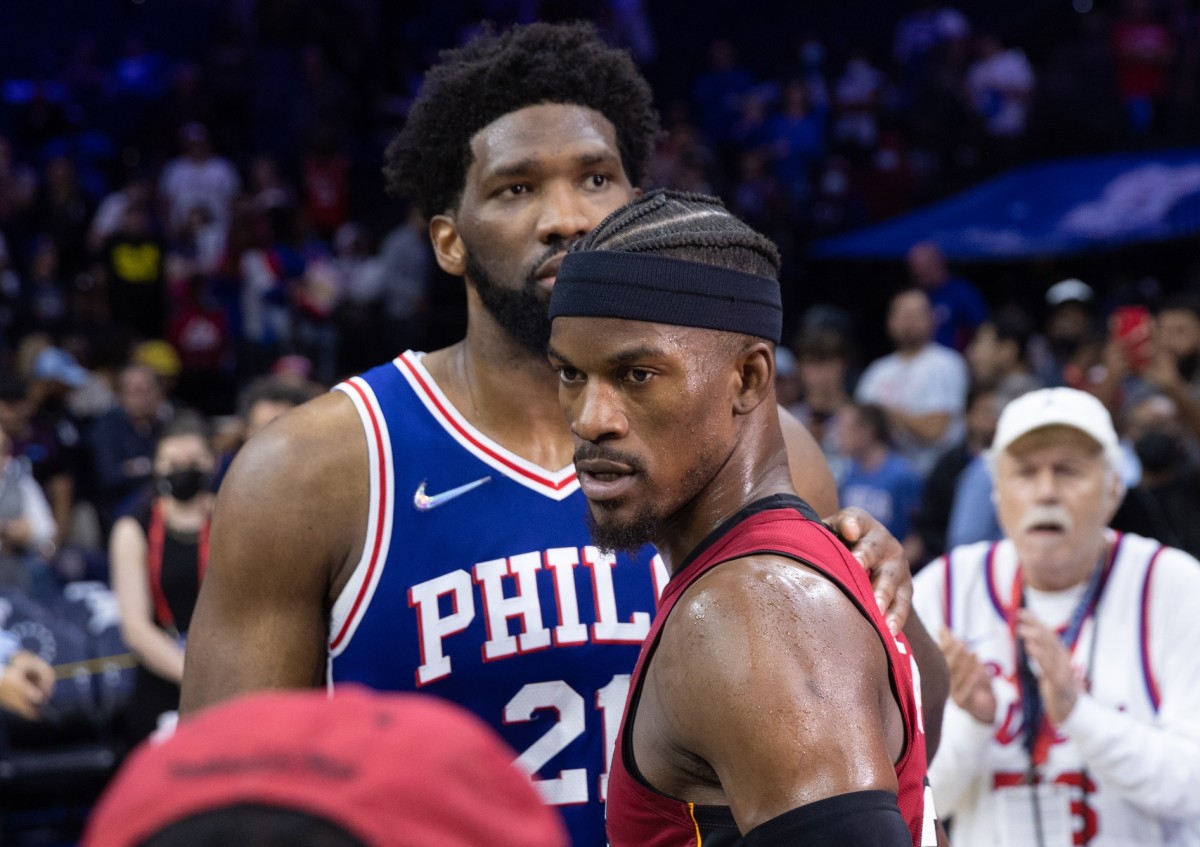 Jimmy Butler, Joel Embiid Trade Compliments After Sixers' Loss to Miami Heat - Sports ...