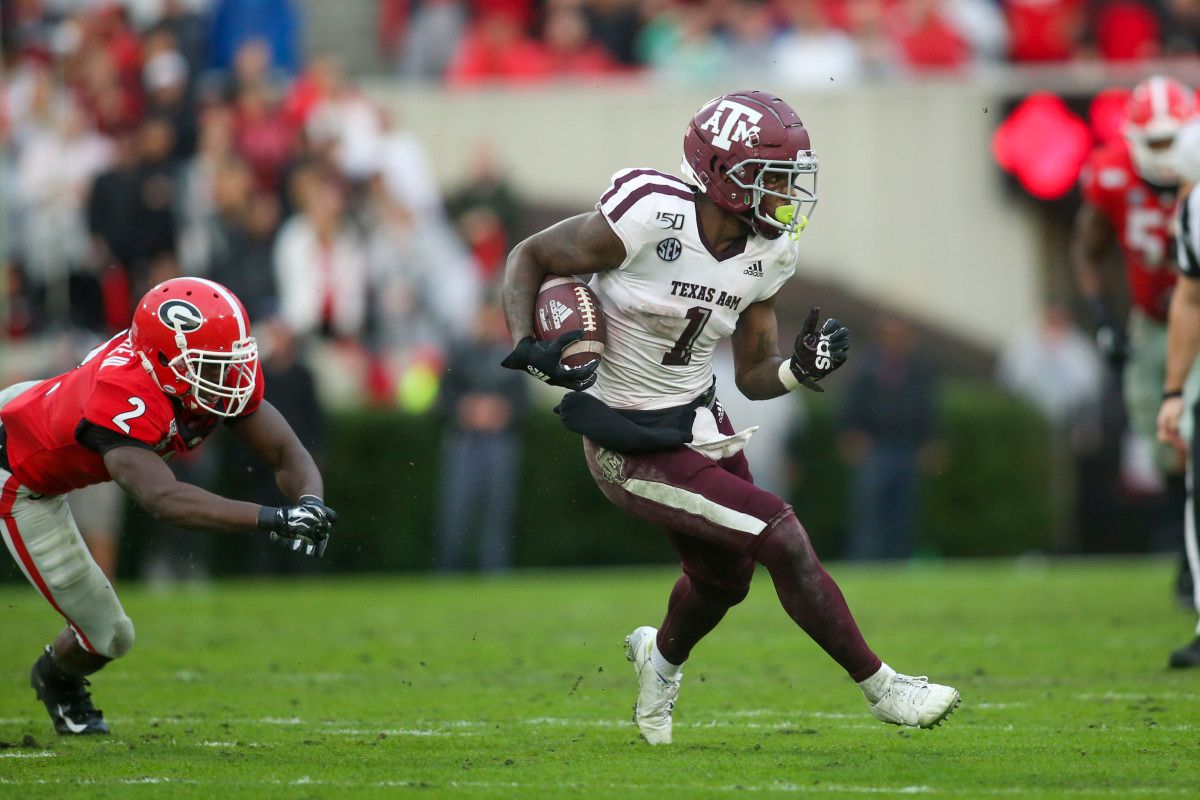 Former Texas A&M WR Quartney Davis Tries Out For Houston Texans ...