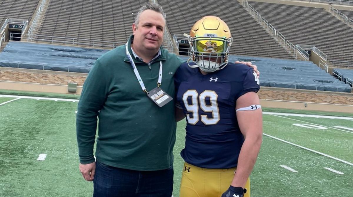 Owen Wafle Will Bring A Special Work Ethic To Notre Dame - Sports Illustrated Notre Dame ...