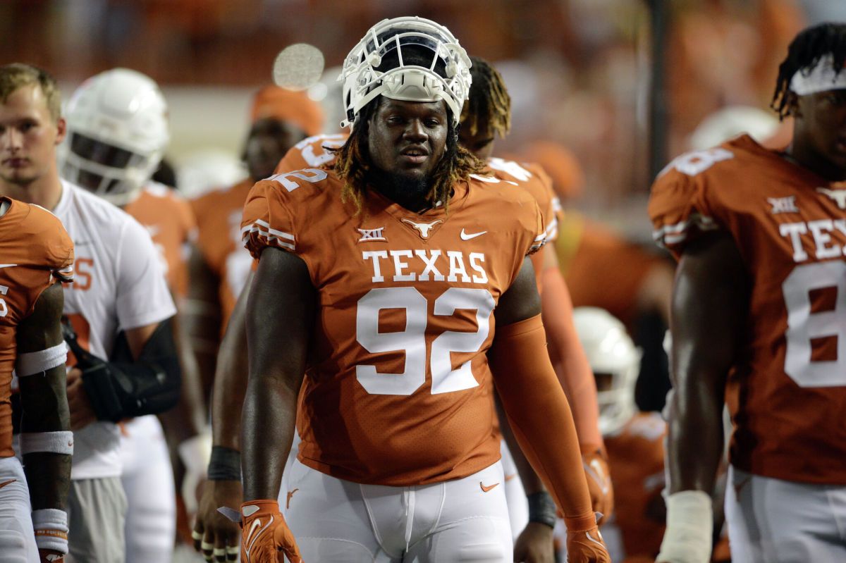 Former Texas DL Myron Warren picks Texas State - Sports Illustrated ...