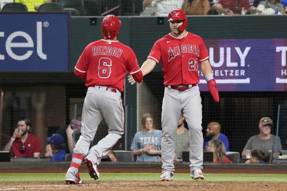 WATCH: Angels' Anthony Rendon Hits Home Run Against Rangers on Tuesday ...
