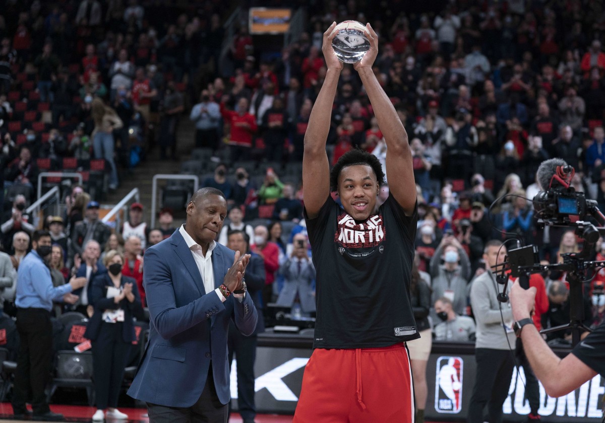 Raptors Scottie Barnes Earns All-Rookie 1st Team Honors - Sports ...