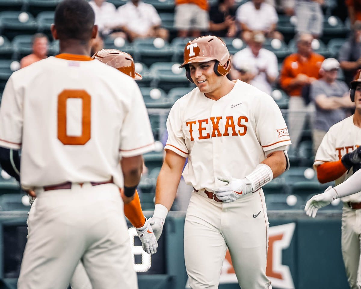 No. 22 Texas Rolls Past Sam Houston 9-2, Sweep Season Series - Sports ...