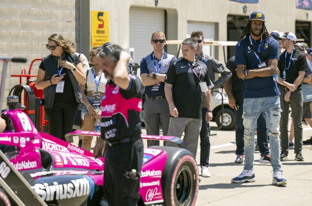 Indy 500 Weekend: Pacers Visited Track, Waved Green Flag Ahead of ...