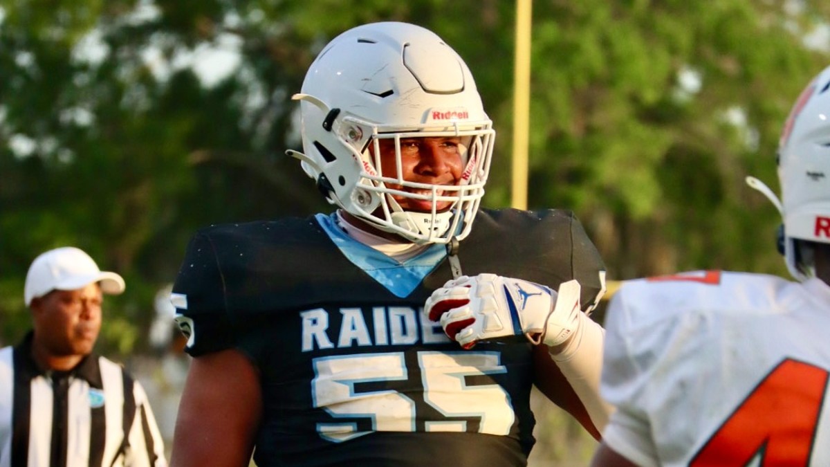 Watch: Florida Gators OT Commit Bryce Lovett's Spring Game - Sports ...