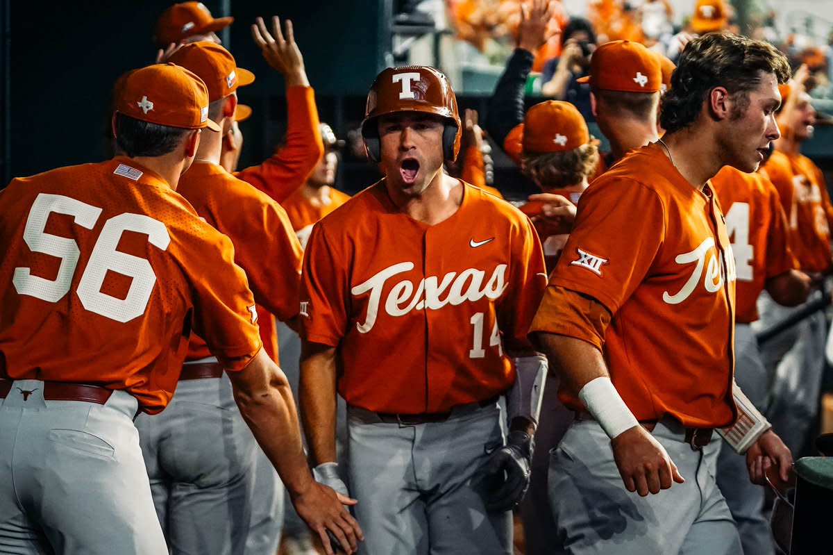 No. 19 Texas Beats Oklahoma State 9-2 to Advance to Big 12 Championship ...