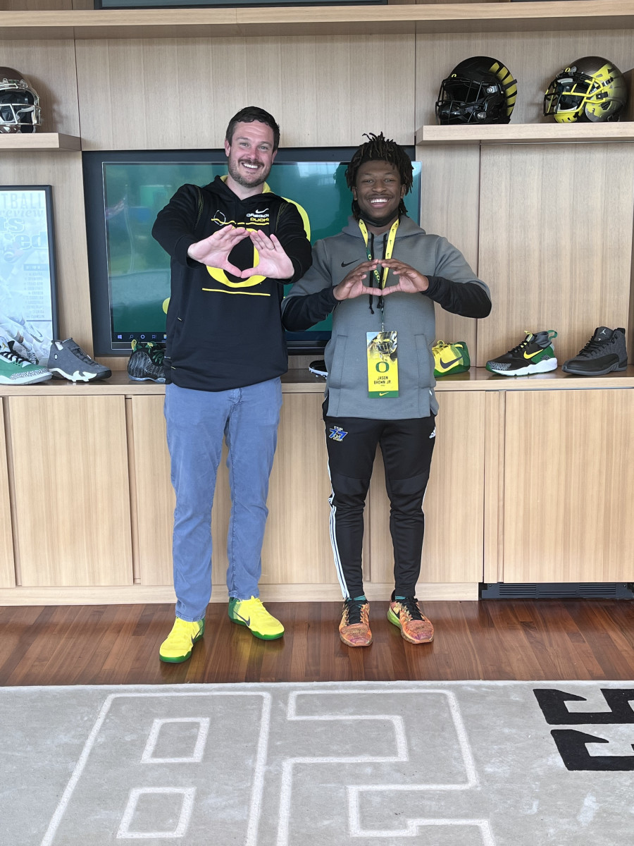 2024 O'Dea Athlete Recruits Jason Brown Jr. Discusses Oregon Football ...