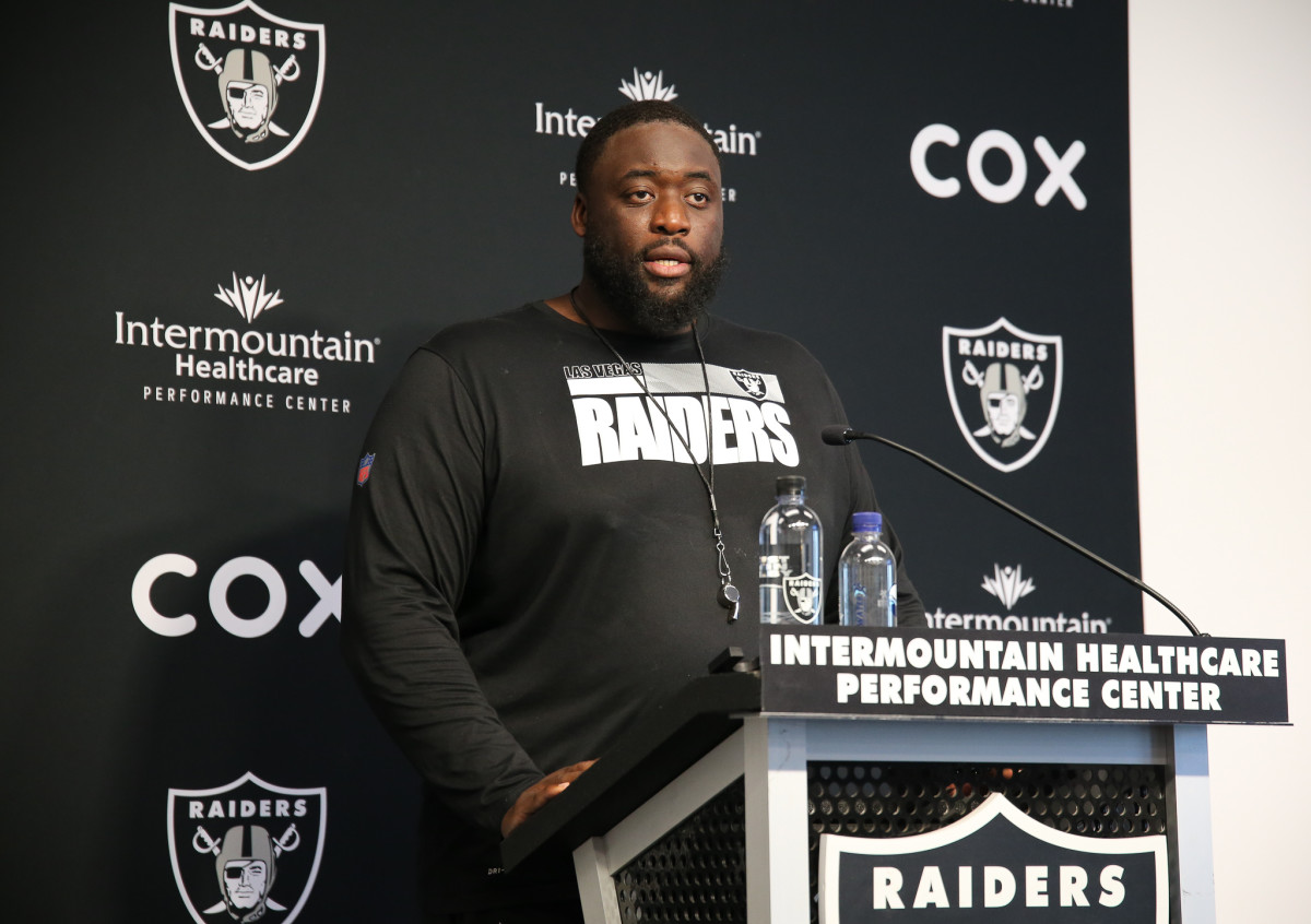 Raiders’ defensive coaching staff: Defensive line coach Frank Okam ...