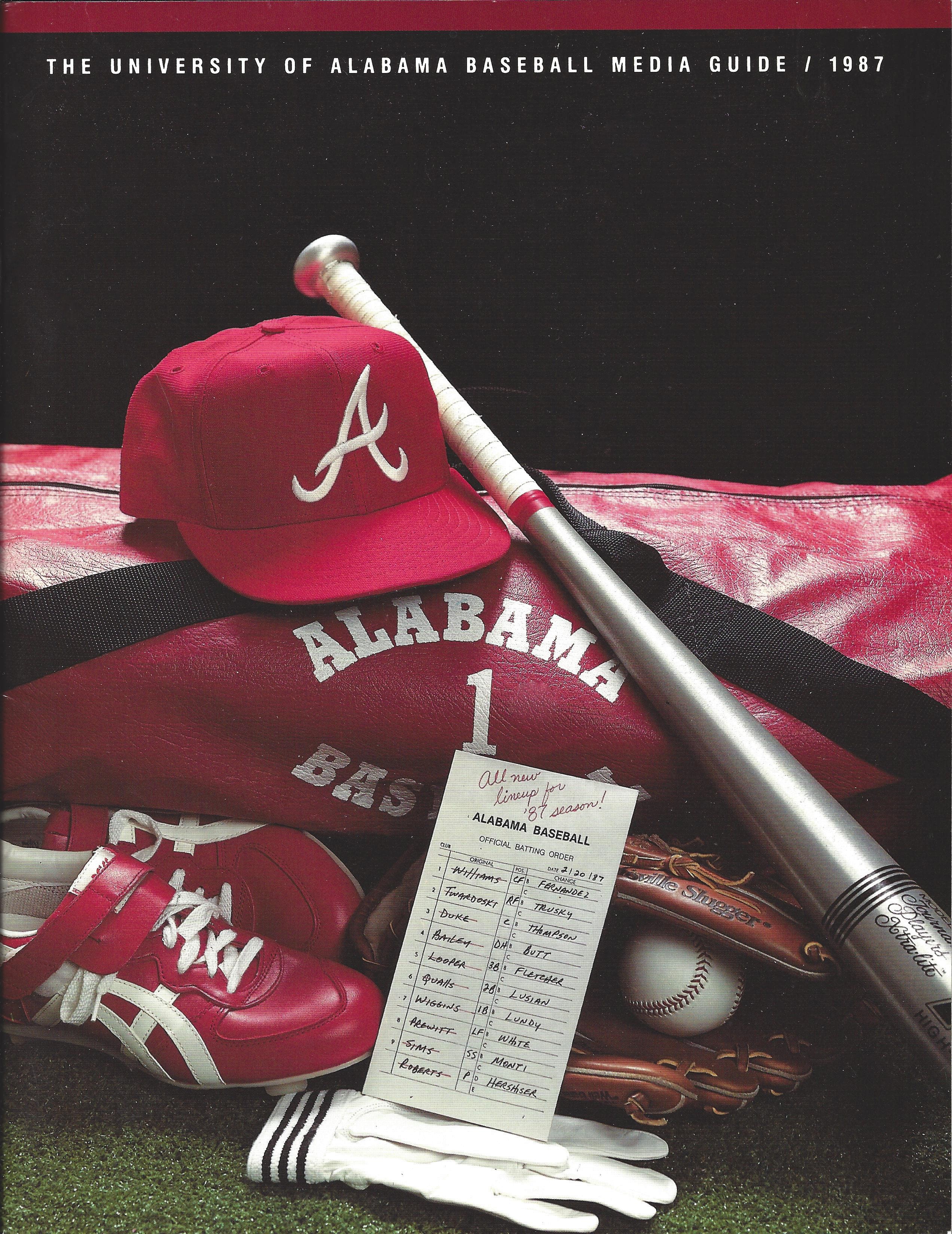 Throwback Thursday: 1987 Crimson Tide Baseball - Sports Illustrated ...
