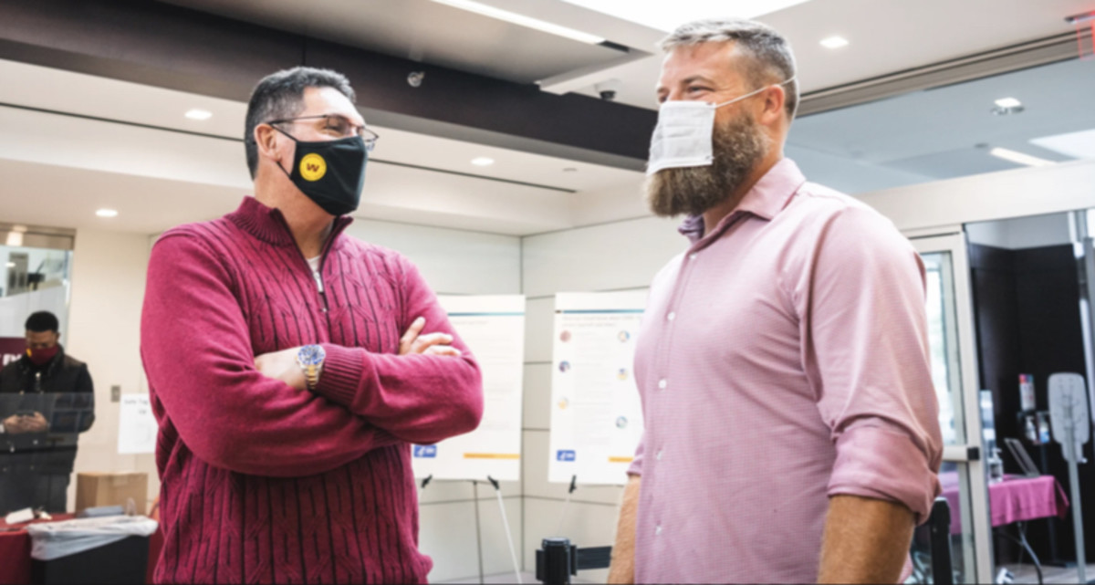 Rivera says Ryan Fitzpatrick Is No. 1 QB for Washington Football Team ...