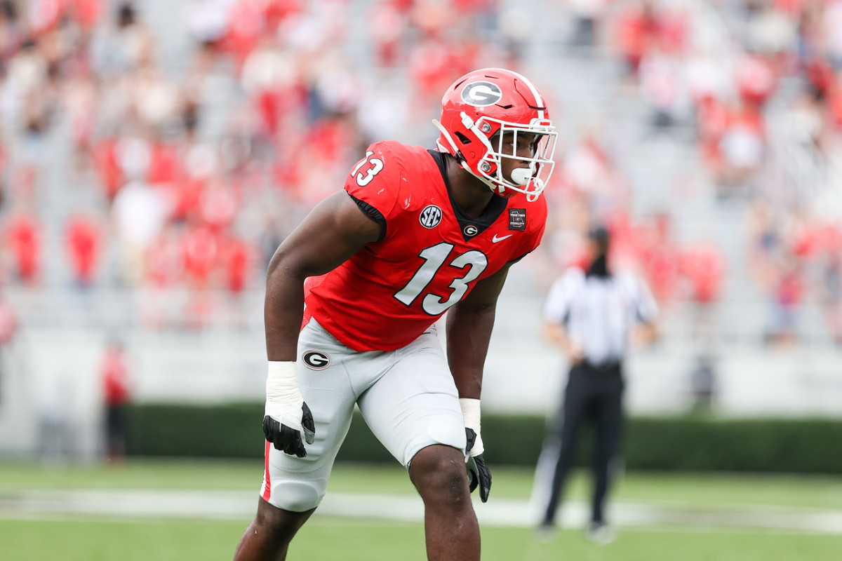 Georgia Football: Azeez Ojulari No. 1 Edge Rusher in Latest NFL Mock ...