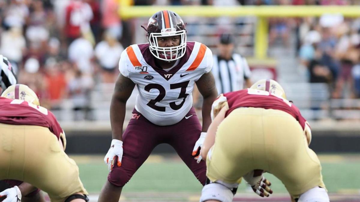 Rayshard Ashby - Inside Linebacker Virginia Tech Hokies Scouting Report ...