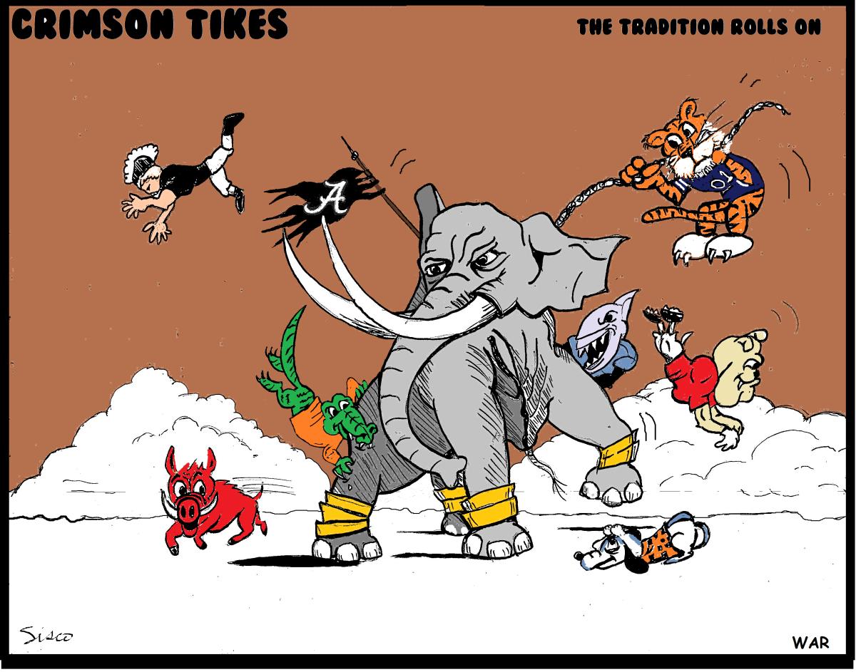 The Sunday Crimson Tikes: War Elephant - Sports Illustrated Alabama ...