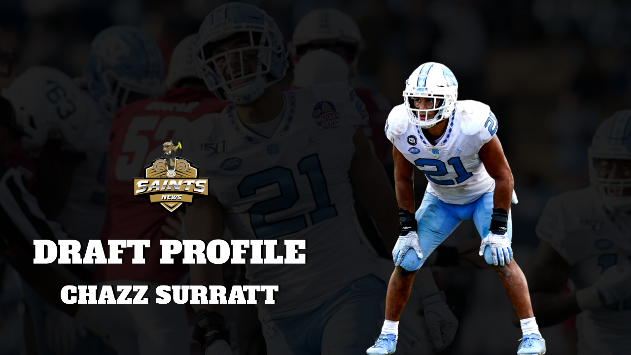 Draft Profile: LB Chazz Surratt - Sports Illustrated New Orleans Saints ...
