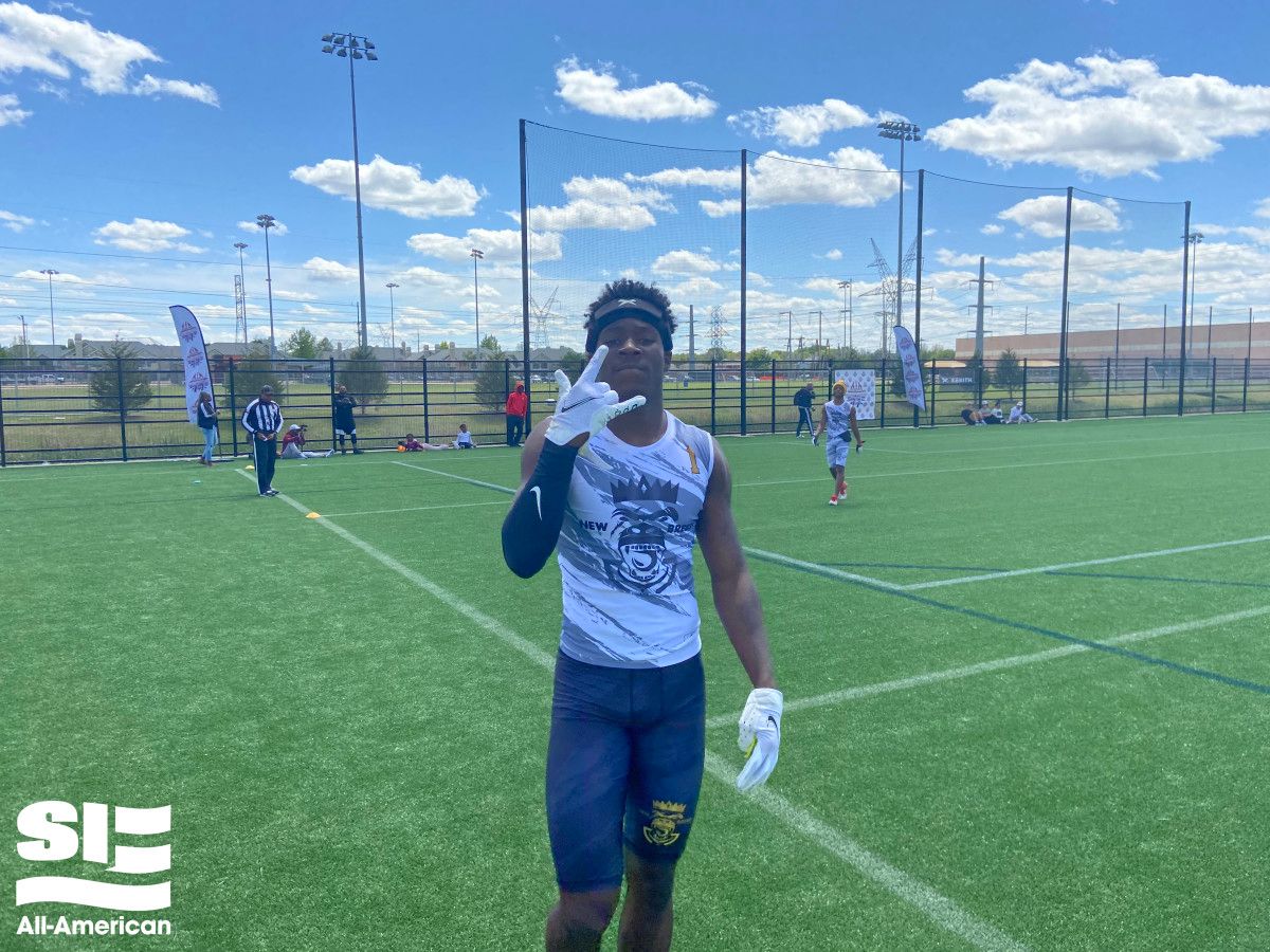 Oklahoma Sooners WR commit Jordan Hudson impresses at Championship 7v7 ...