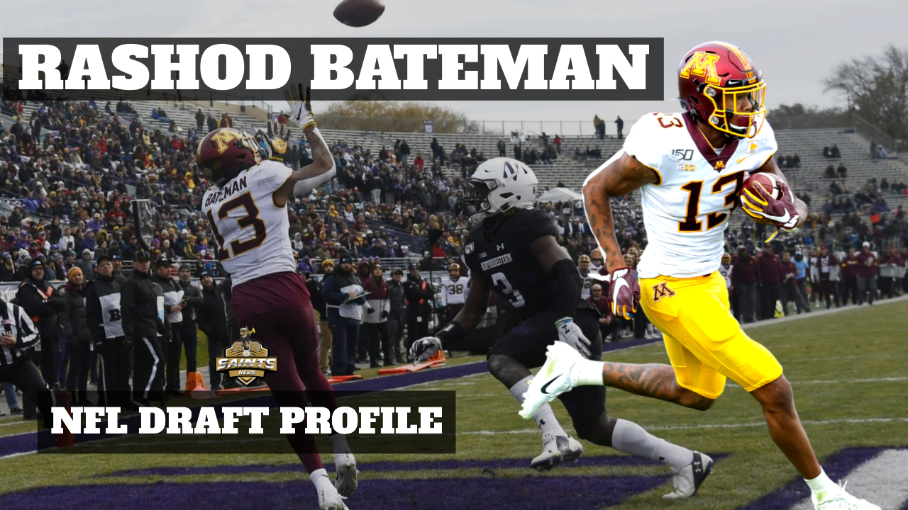 Draft Profile: WR Rashod Bateman - Sports Illustrated New Orleans ...