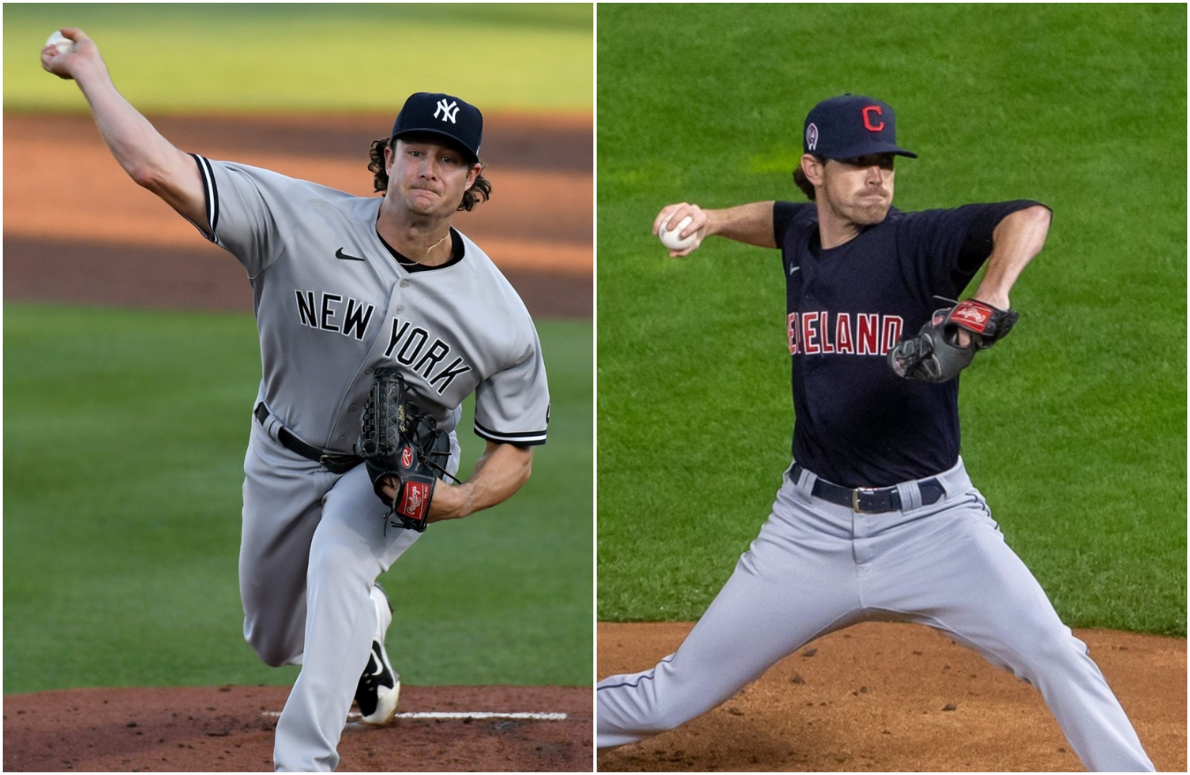 New York Yankees Gerrit Cole set to face Cleveland Indians Shane Bieber ...