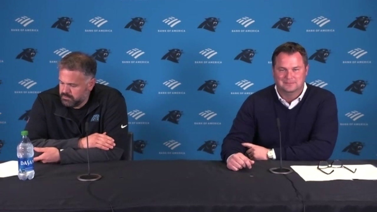 WATCH: Matt Rhule, Scott Fitterer Recap Day 2 of the 2021 NFL Draft ...