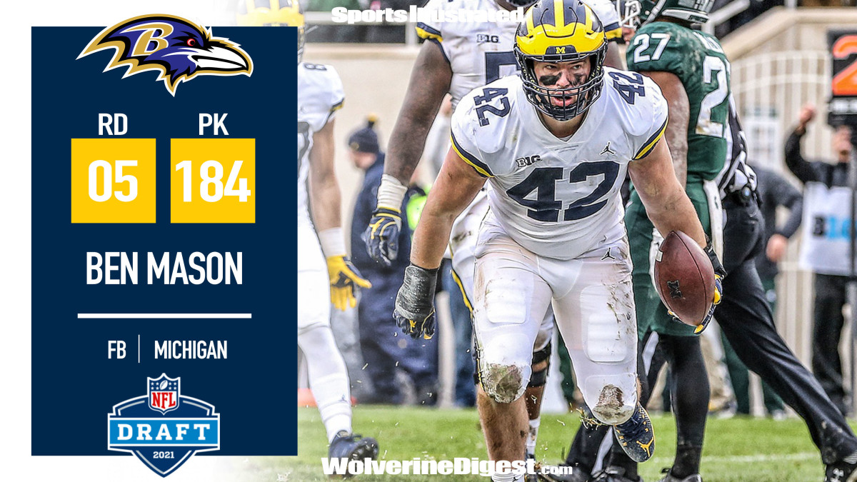 BREAKING: Ben Mason Taken In Fifth Round - Sports Illustrated Michigan ...