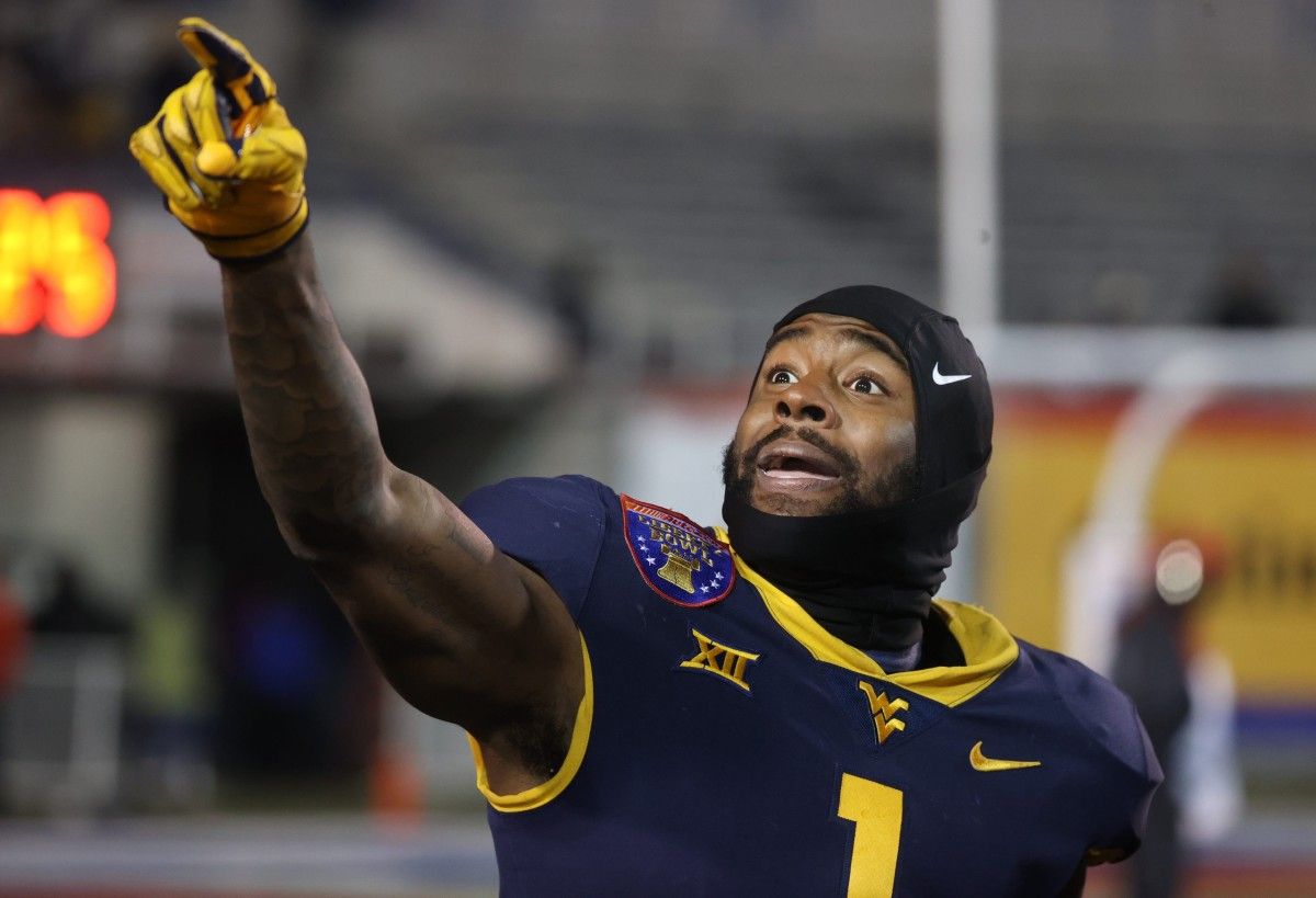 BREAKING: WVU WR T.J. Simmons Signs with Tampa Bay as Undrafted Free ...
