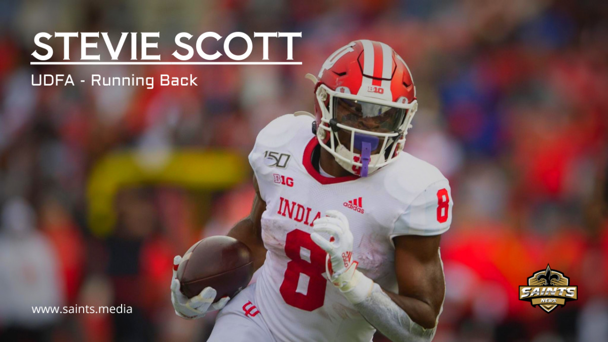 Saints: The Second Line on UDFA RB Stevie Scott - Sports Illustrated ...