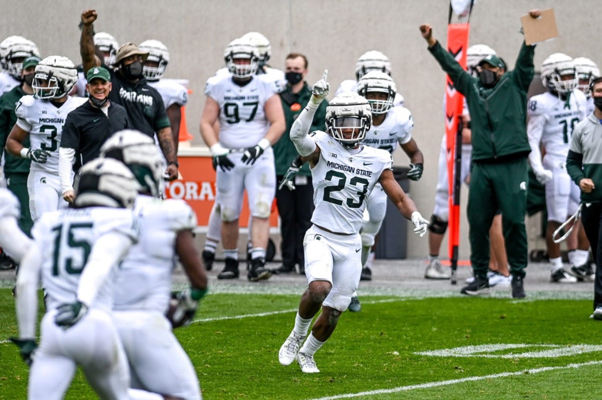 Michigan State Football '21 Depth Chart Predictions Post Spring Ball ...