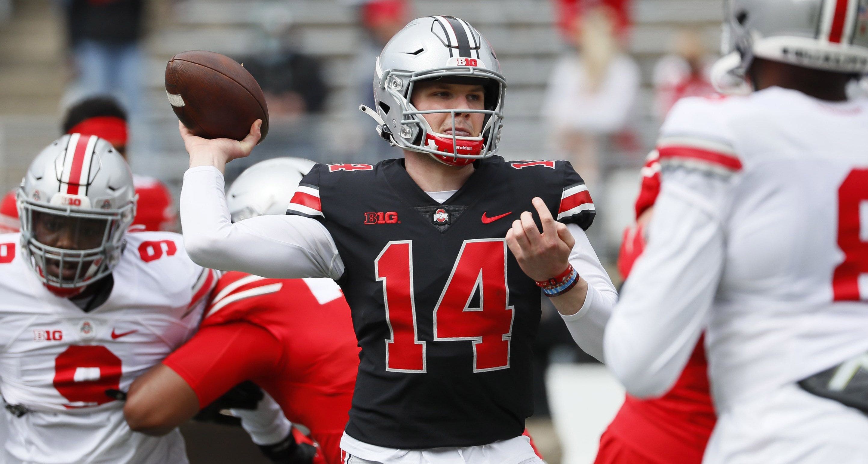 Ohio State's Kyle McCord Named Gatorade Player Of The Year - Sports ...