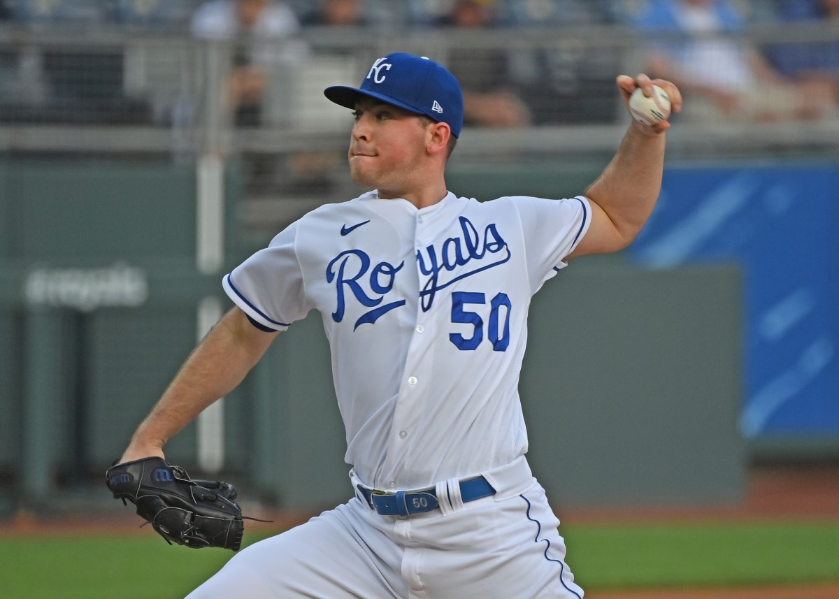 LHP Kris Bubic Toes the Slab For the Kansas City Royals in Series ...