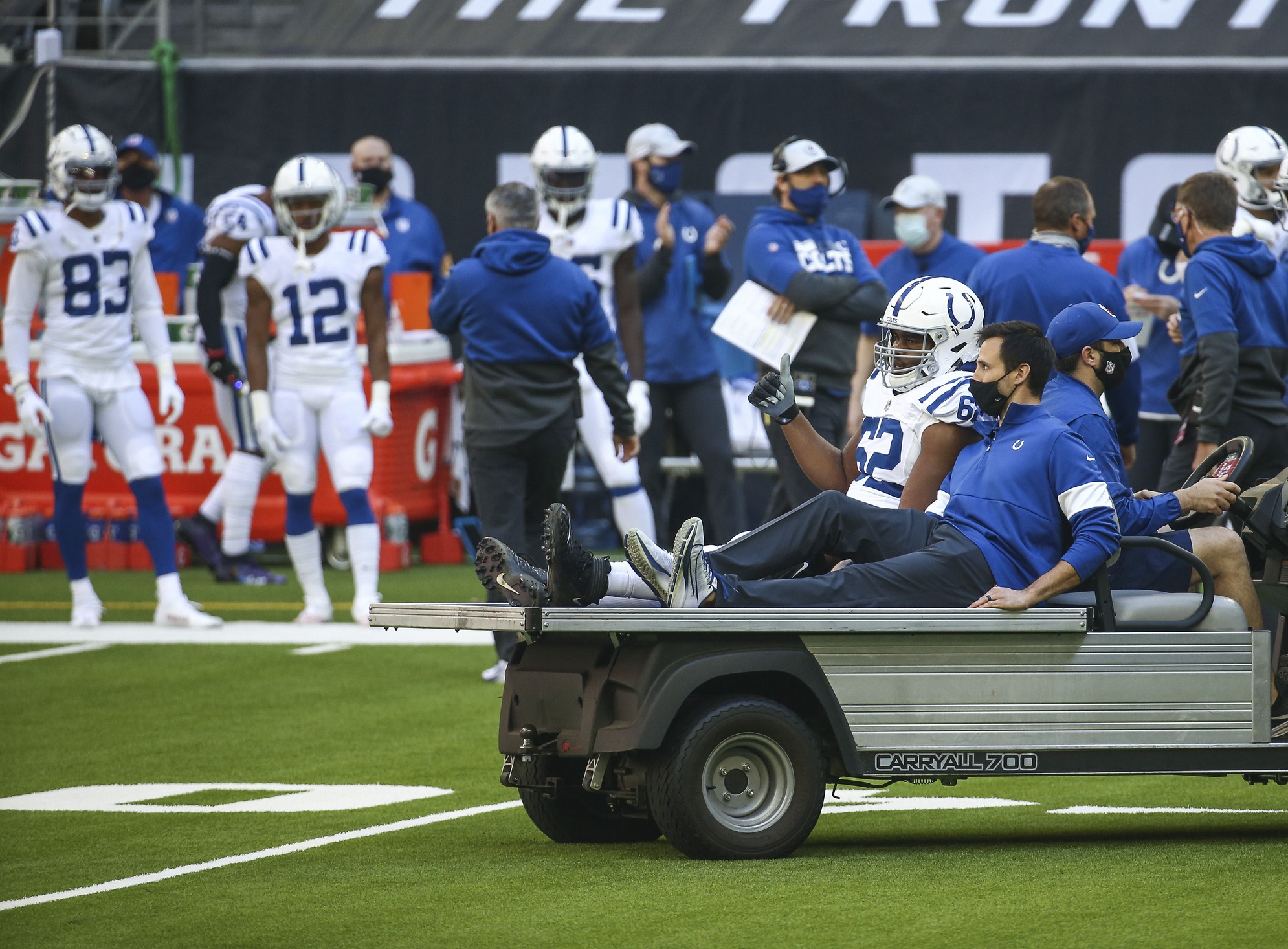 Le'Raven Clark joins Philadelphia Eagles crowded offensive takle ...