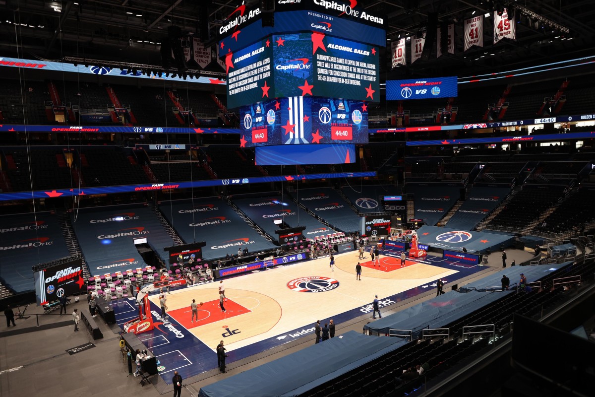 Washington Wizards Increase Fan Capacity Ahead of Game 3 vs. Sixers ...