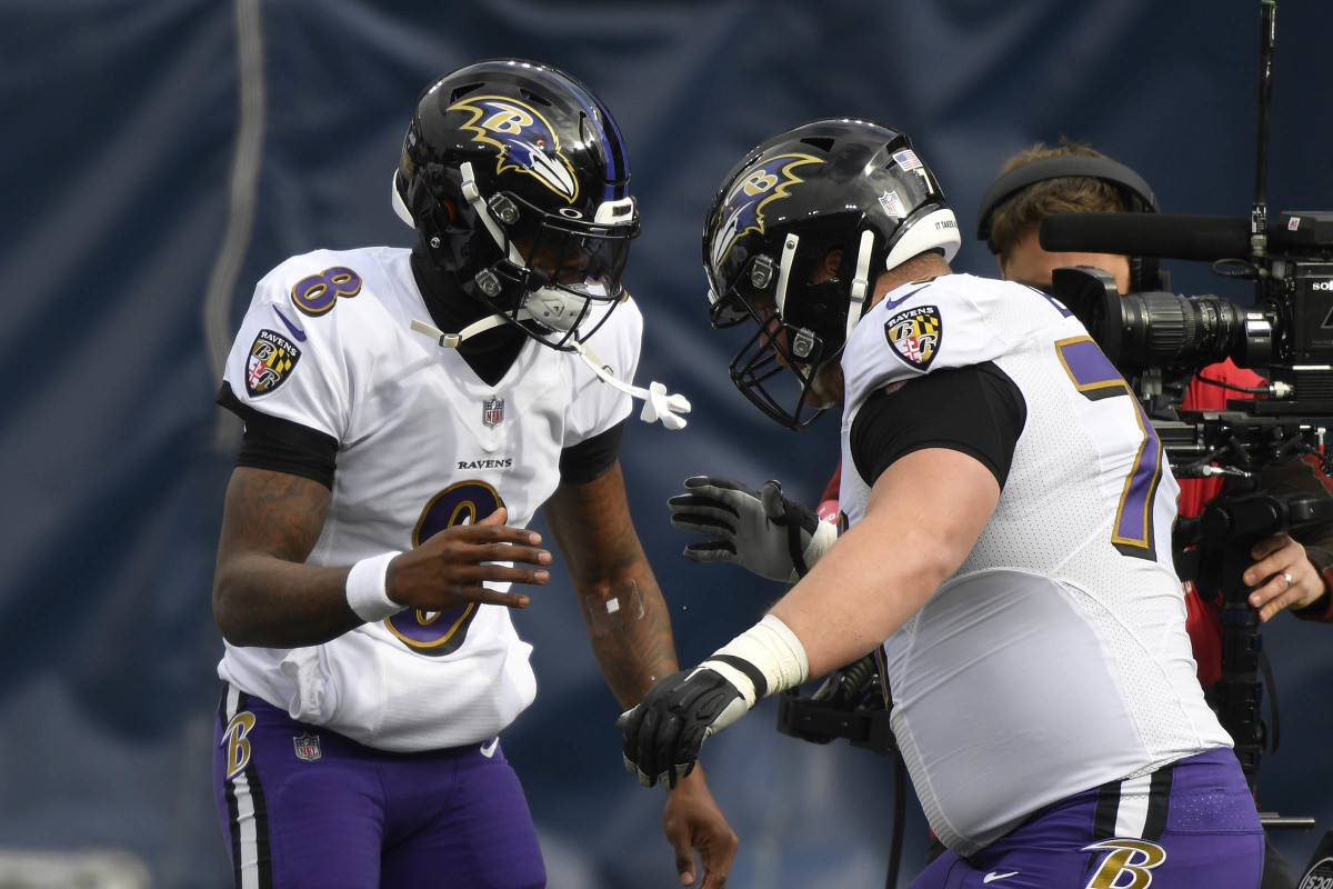 Bozeman Will Solidify the Ravens Offensive Line At Center - Sports ...
