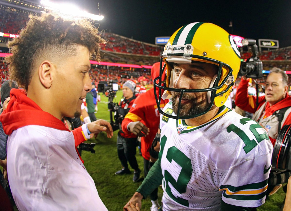 Imagine Aaron Rodgers and Patrick Mahomes Both in the AFC West - Sports ...