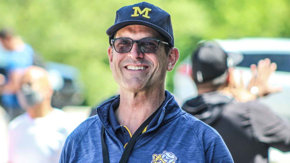Michigan Football's Jim Harbaugh Is Coach Of The Year Finalist - Sports ...