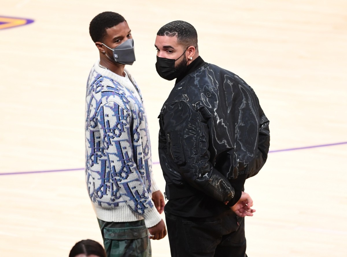 NBA Playoffs: Drake is At Lakers Suns Game 6 - Sports Illustrated ...