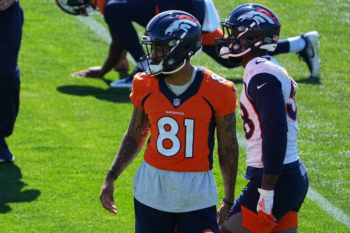 Denver Broncos' WR Tim Patrick No Longer Feels Like an Undrafted Player ...
