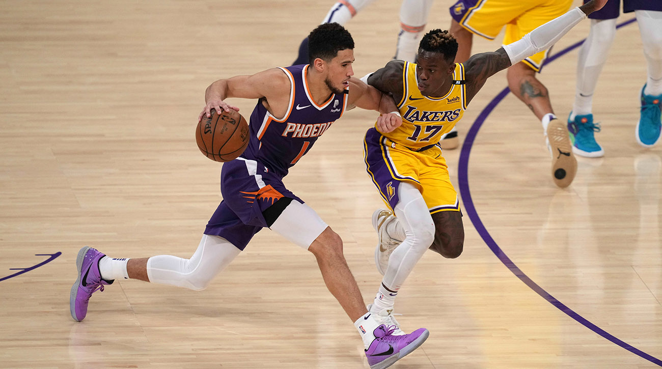 Devin Booker vaults into stardom, outlasting weary LeBron for series ...